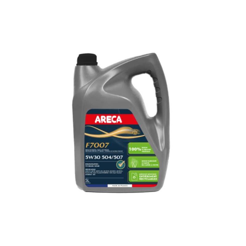 Huile moteur essence/diesel 5L ARECA 5W30 (C3, FAP, FORTAX F7007 ...